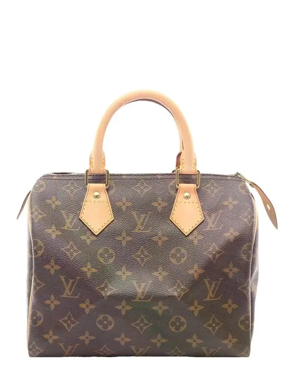 LOUIS VUITTON 2013 Monogram Speedy 25 Boston Bag - Brown