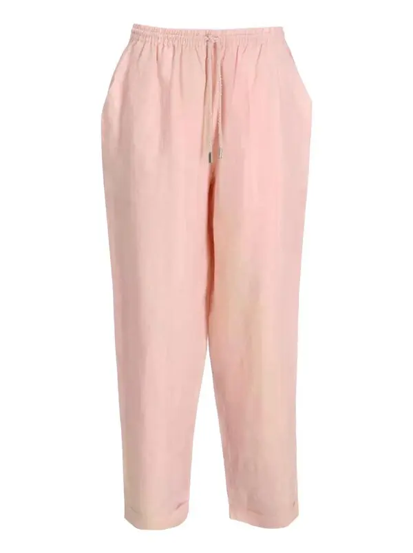 BOSS Drawstring Tapered Trousers - Pink