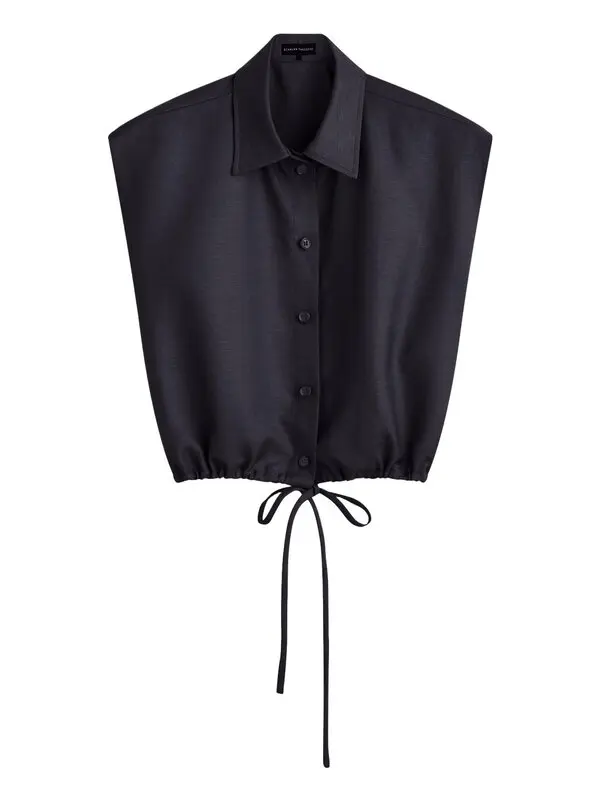 Scanlan Theodore Cargo Crop Shirt - Black