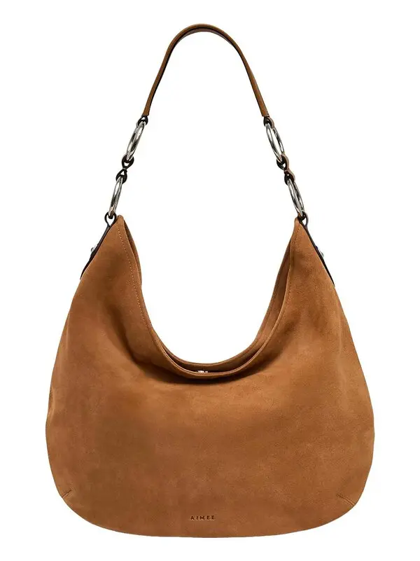 AIMEE Roma Hobo - Latte Suede