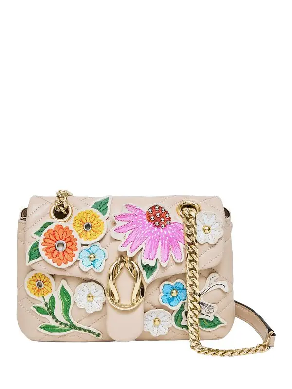 AIMEE Unity Novelty Box Shoulder Bag - Floral Collage