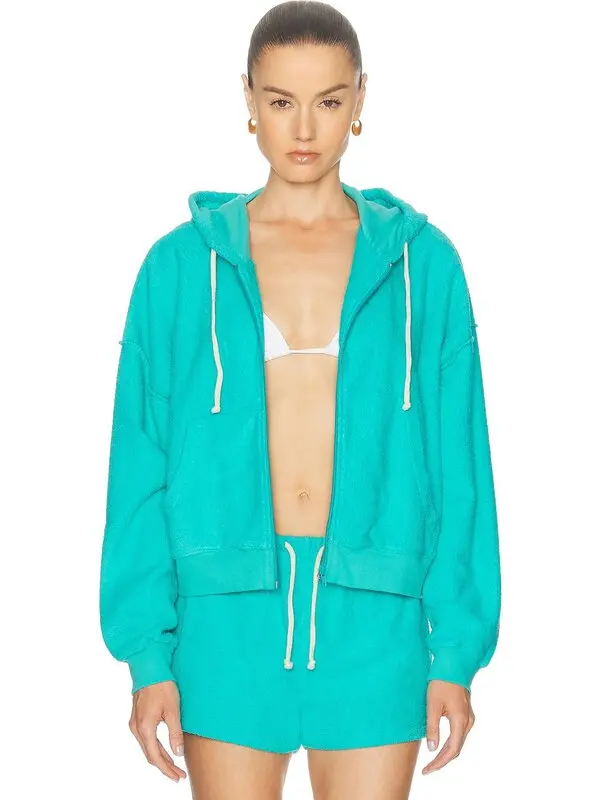 American Vintage Bobypark Hoodie - Turquoise