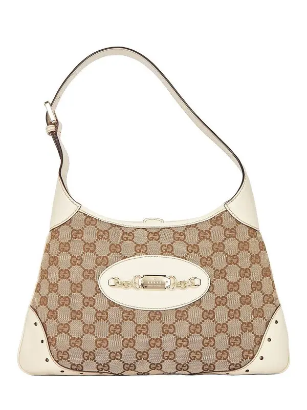 Gucci Punch Hobo Bag - Beige