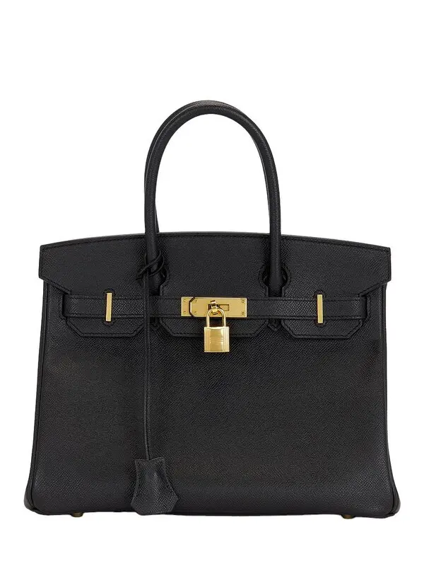 Hermès Epsom Birkin 30 Handbag - Noir