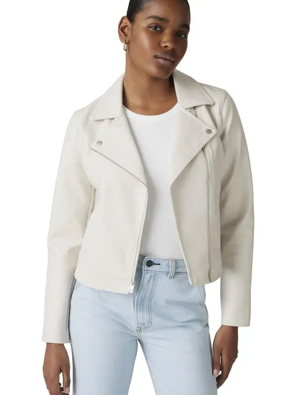 LEVI'S Moto Welt Pocket Jacket - White