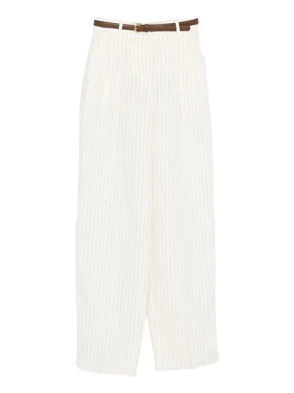 Max Mara Linen Trousers - Beige