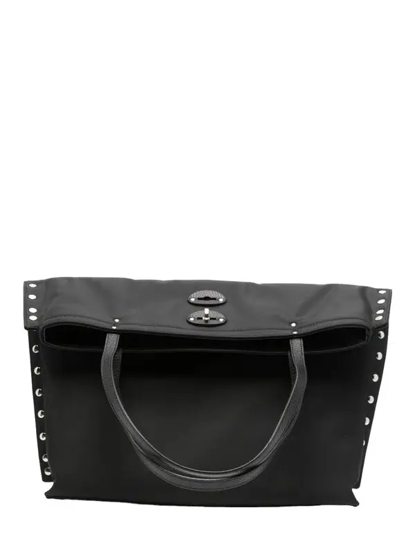 ZANELLATO A'spasso Medium Leather Handbag - Black