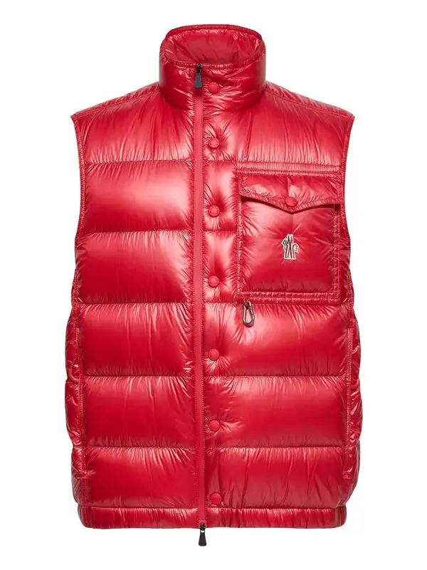 Moncler Uychi Padded Vest - Red