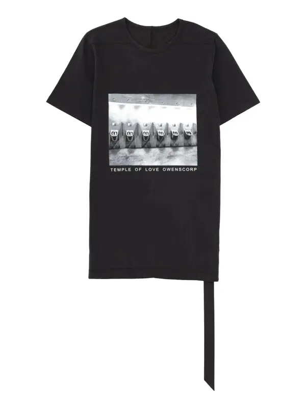 Rick Owens Level T T-shirt - Black