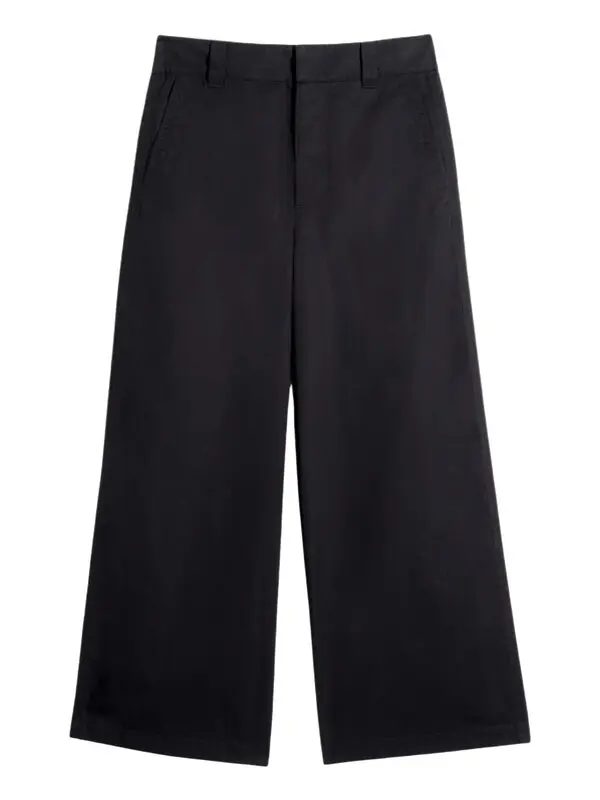 LEMAIRE Straight-fit Trousers - Black