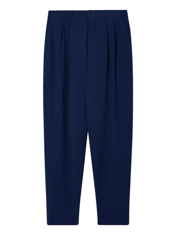 Giorgio Armani Wool Trousers - Blue