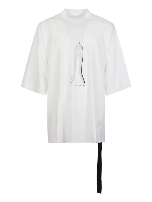Rick Owens Level T T-shirt - White