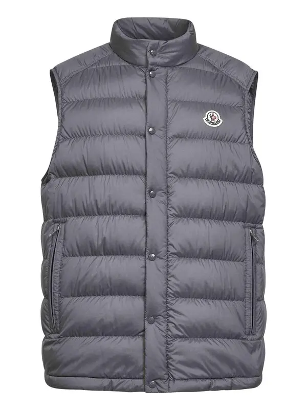Moncler Barthe Padded Vest - Grey