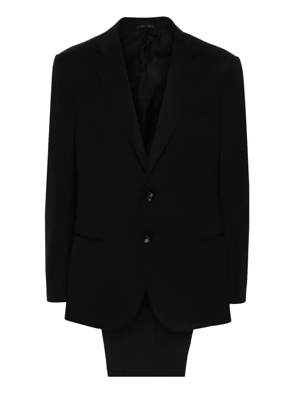 Giorgio Armani Wool Suit - Black