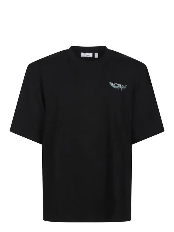 Off-White Moon Skate Graphic T-shirt - Black