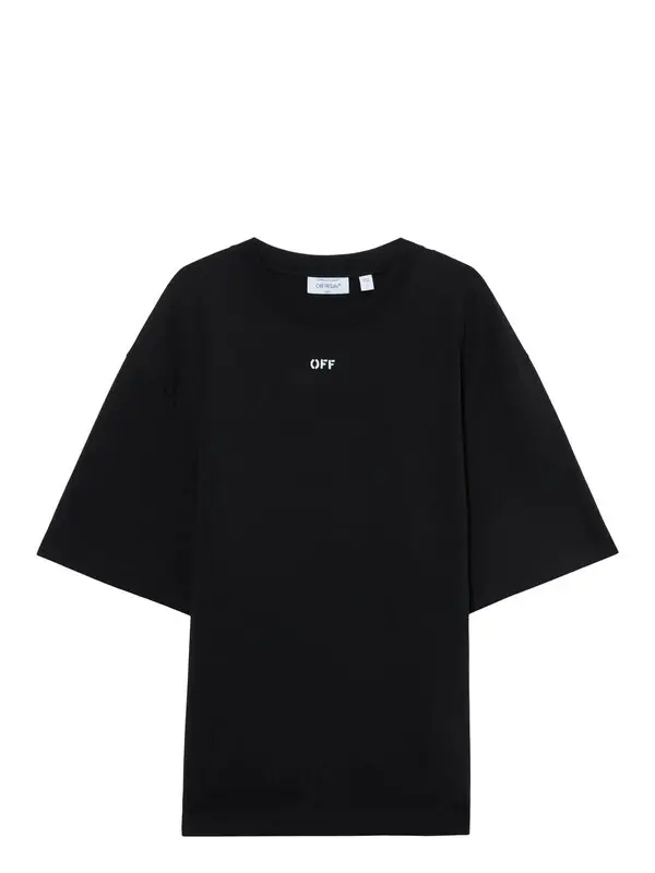 Off-White Paint Arrow Skate T-shirt - Black