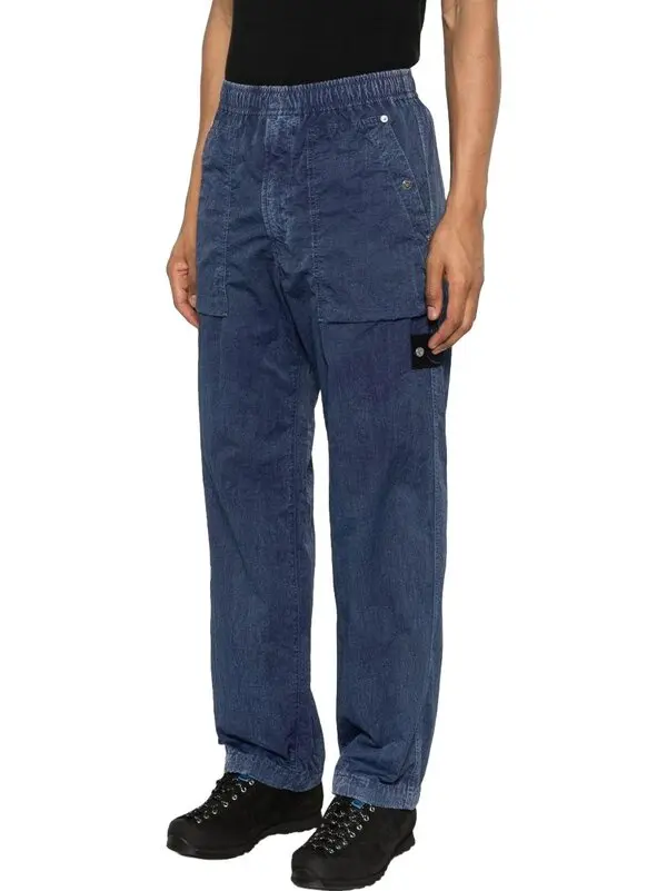 Stone Island Loose Fit Trousers - Blue