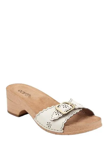 Earth Haisly Slide Sandal - Ivory