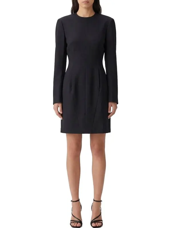 Phoebe Philo Silk Blend Mini Dress - Black