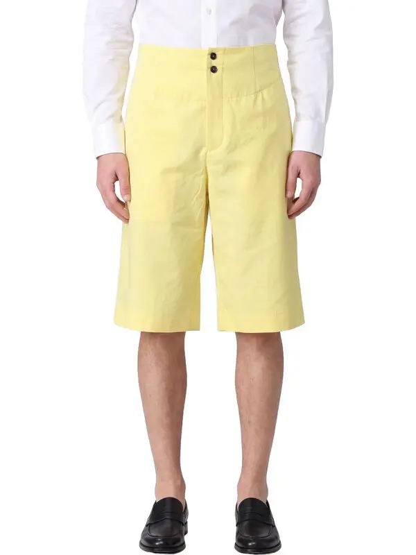 Jacquemus Wool Shorts - Yellow