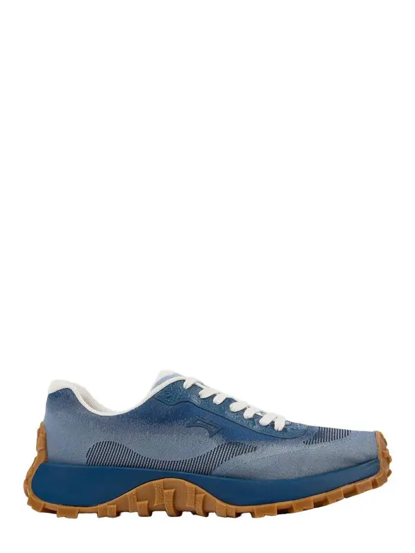Camper Drift Trail Recycled Fabric Low Top Sneakers - Blue