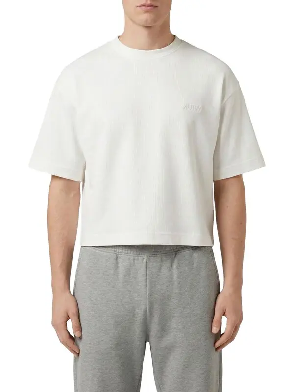 AUTRY Cotton T-shirt - White