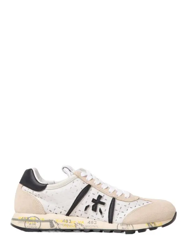 Premiata Lace Up Sneakers - White 1