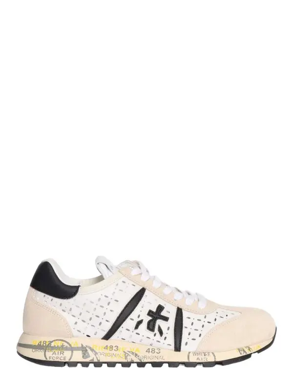 Premiata Lace Up Sneakers - White