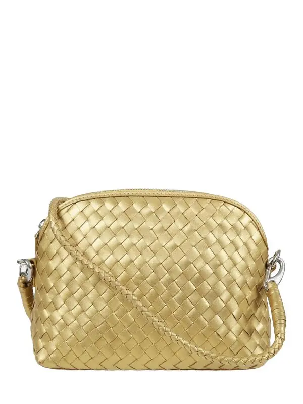 Dragon Diffusion Woven Mini Bag - Gold