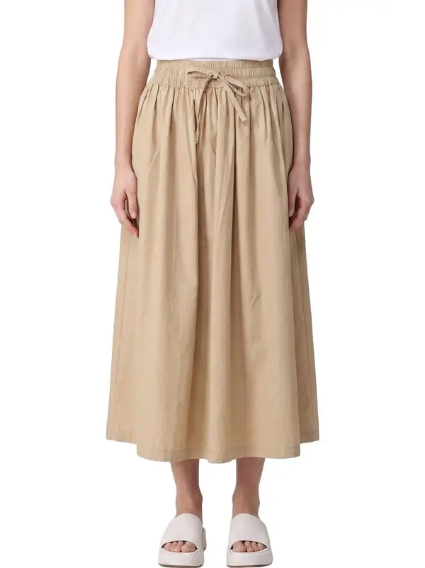 SAVE THE DUCK Midi Skirt - Brown