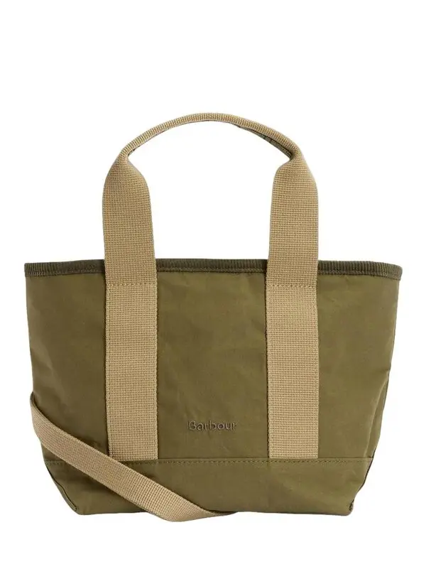 Barbour Waxed Cotton Mya Bag - Green