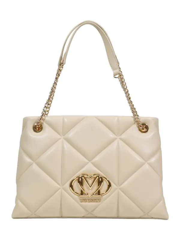 Moschino Shoulder Bag - Cream