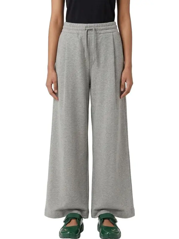Dries Van Noten Wide Leg Trousers - Grey