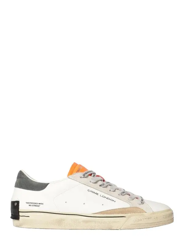 CRIME LONDON Low Top Sneakers - White