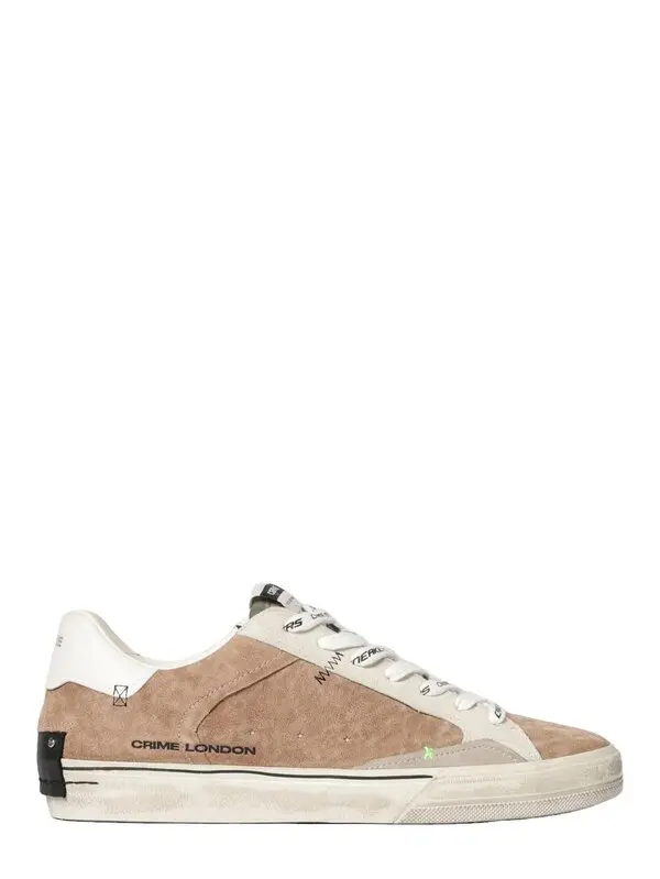 CRIME LONDON Low Top Sneakers - Beige