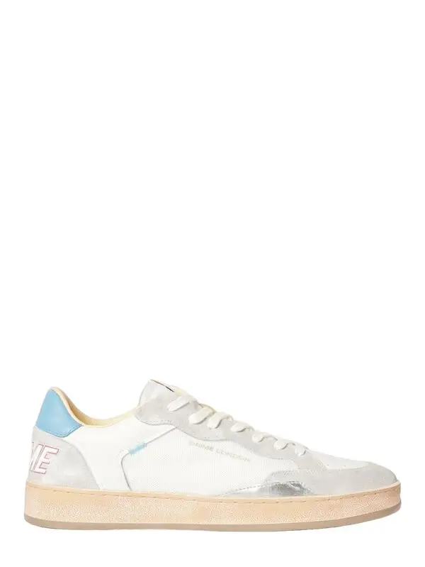 CRIME LONDON Lace-up Sneakers - White