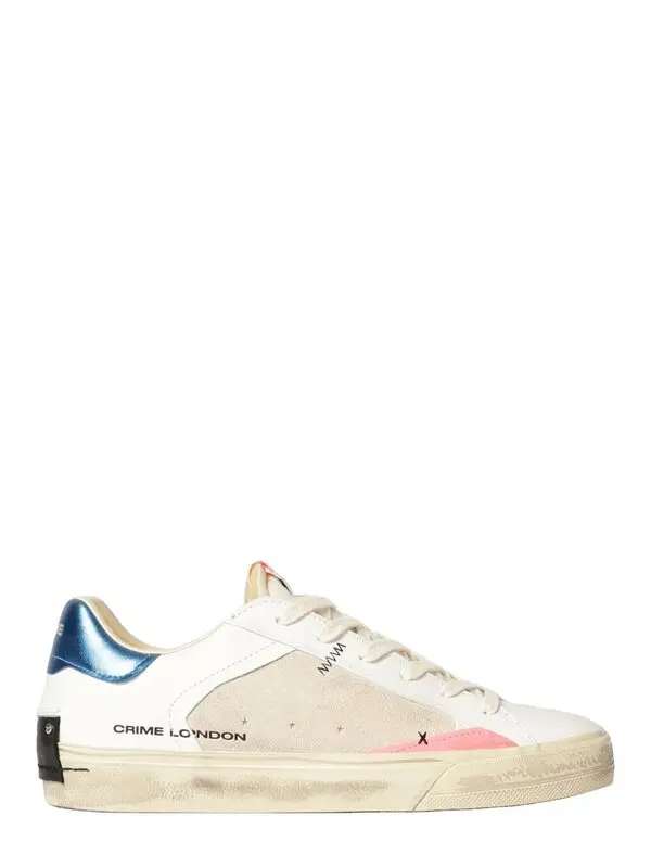 CRIME LONDON Low Top Sneakers - Natural