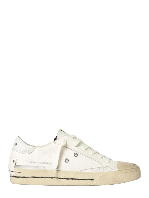 CRIME LONDON Low Top Sneakers - Natural