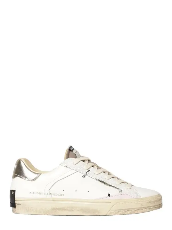 CRIME LONDON Low Top Sneakers - Natural