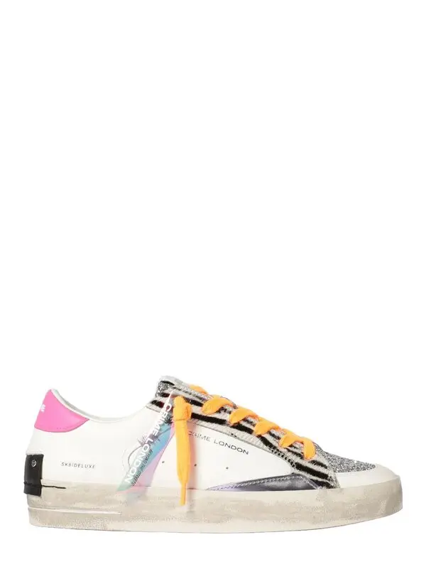 CRIME LONDON Low Top Sneakers - White