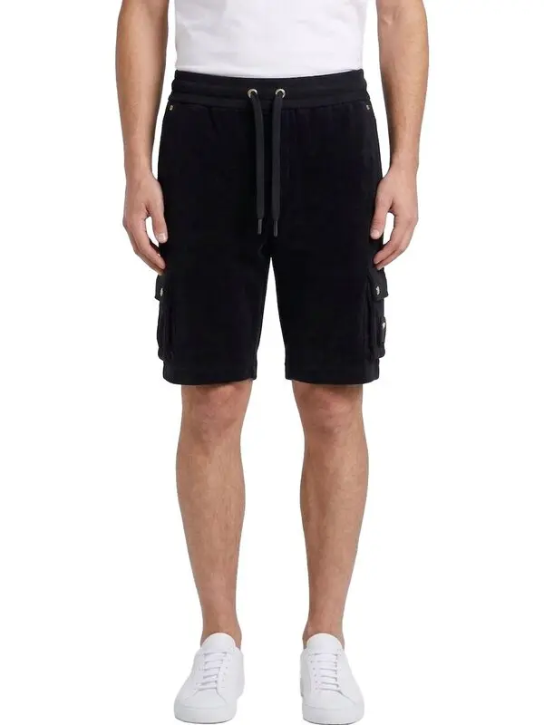 Moose Knuckles Cargo Shorts - Black