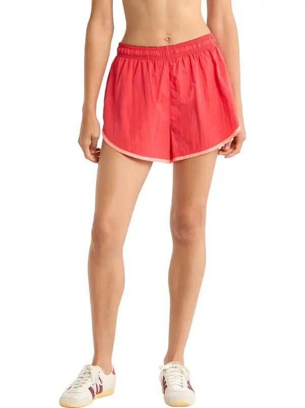 Free People Run Shorts - Grapefruit