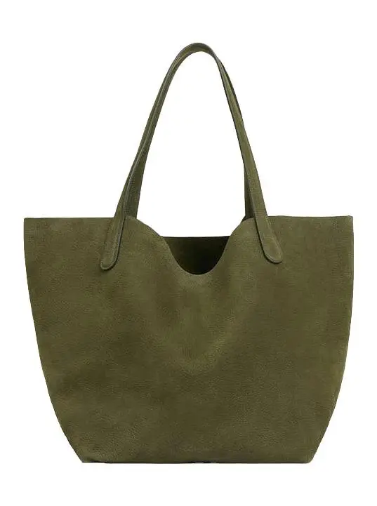MANSUR GAVRIEL Everyday Soft Suede Tote - Algae