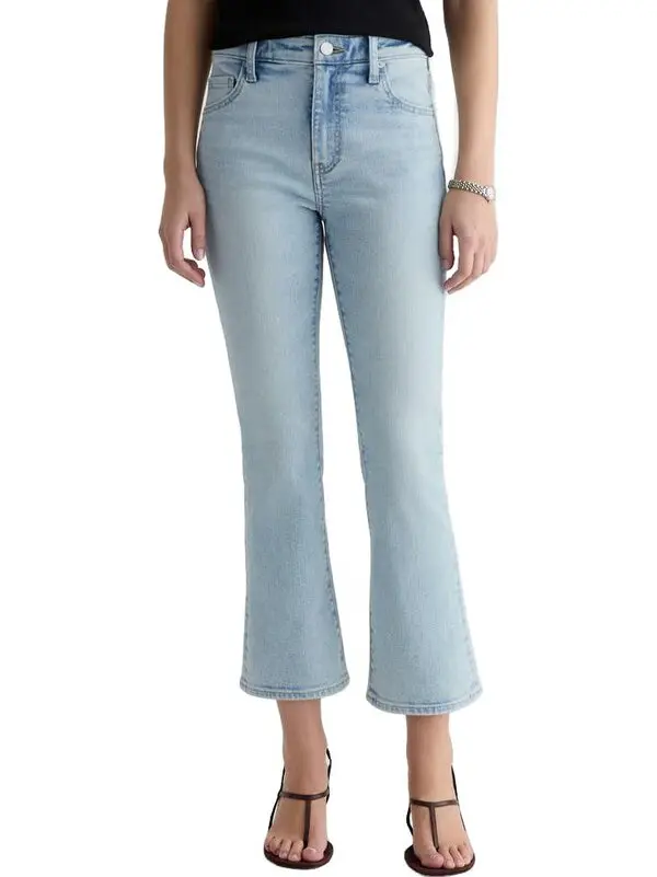 Ag Farrah Mid-rise Crop Bootcut Jeans - 24 Years Intention
