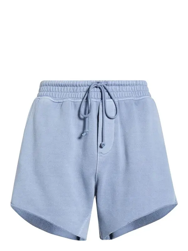 Free People Knockout Drawstring Shorts - Dark Slate