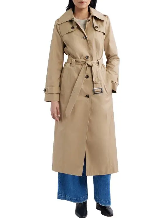 London Fog Cotton-blend Trench Coat - British Khaki