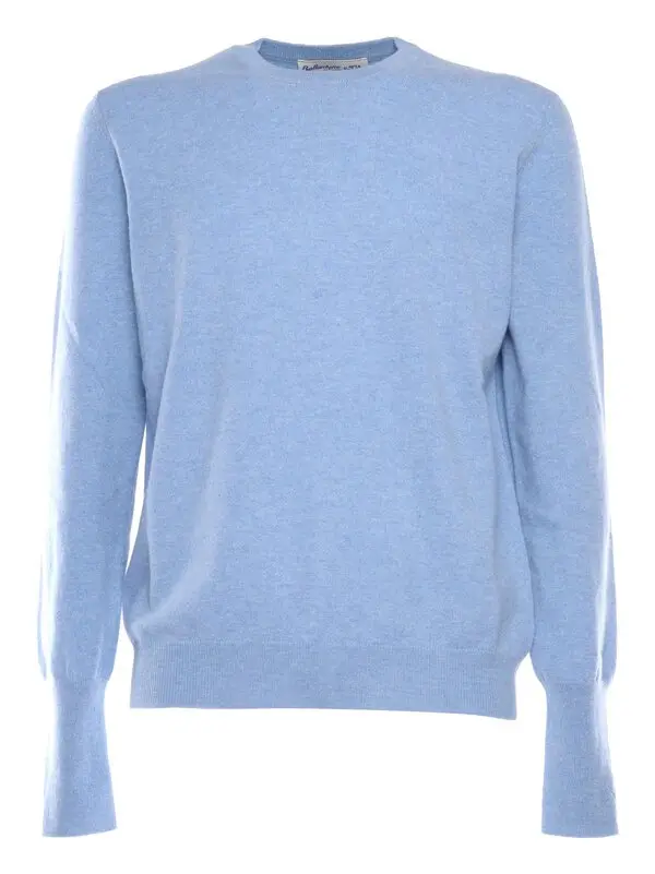 BALLANTYNE Cashmere Pullover - Blue