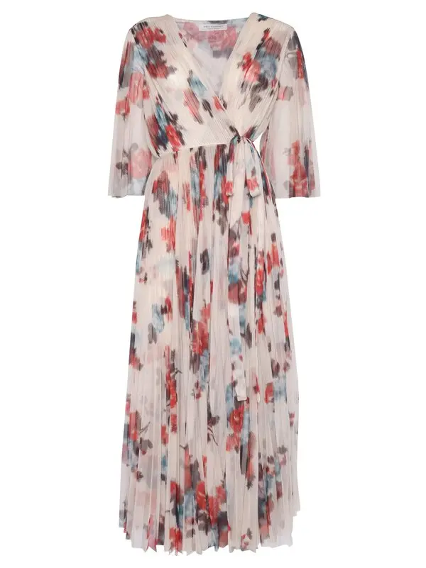 Philosophy Di Lorenzo Serafini Printed Maxi Dress - Other, With A Wall Thickness