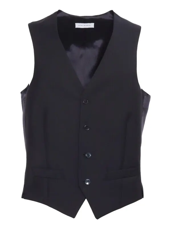 LUIGI BIANCHI Gilets - Blu