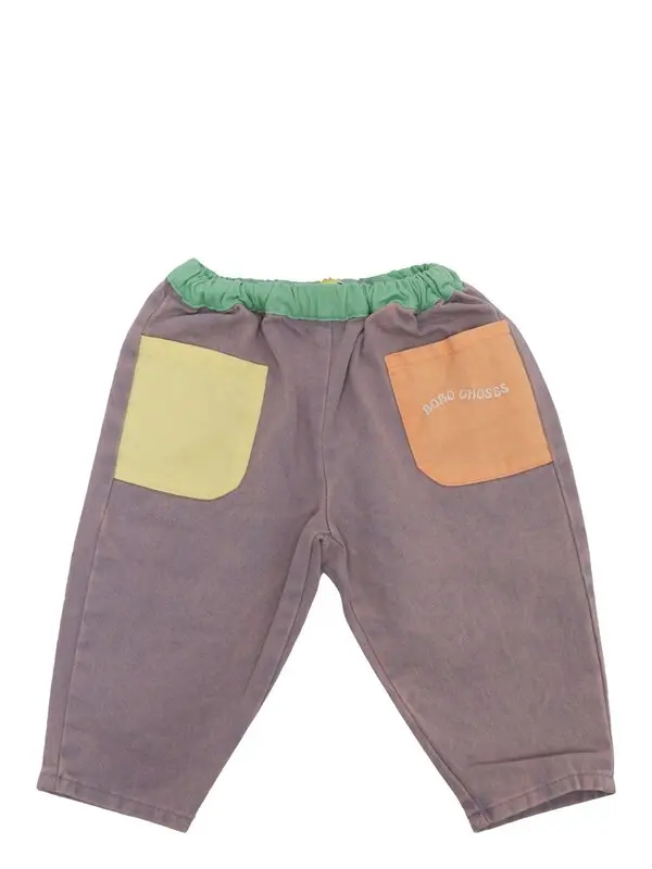 BOBO CHOSES Woven Color Block Pants - Other, With A Wall Thickness
